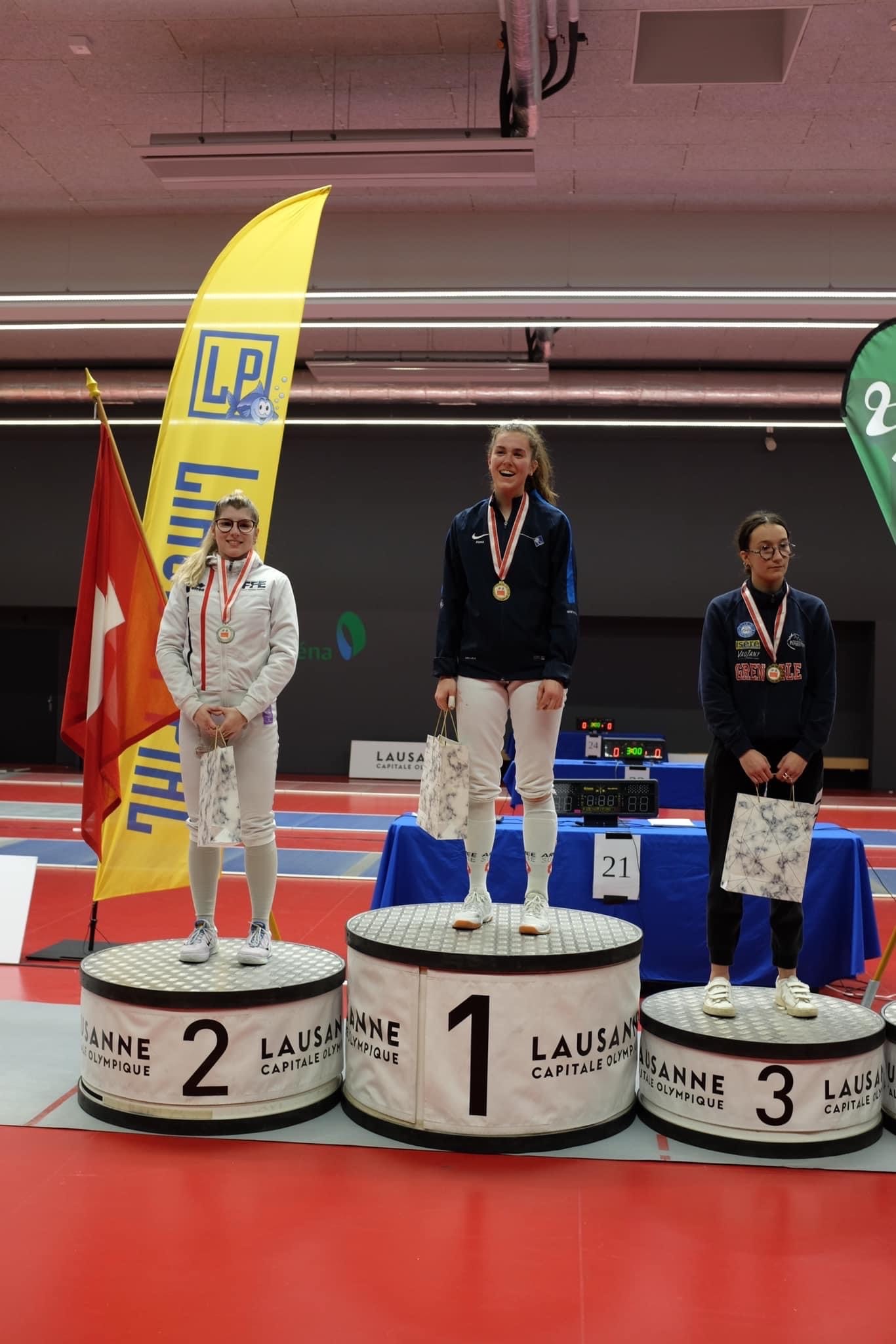 Emma Lauvray 3ème à la coupe d’Europe U23 de Lausanne – Grenoble ...